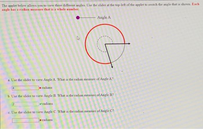 Solved i need help with angles A (first picture) and C | Chegg.com