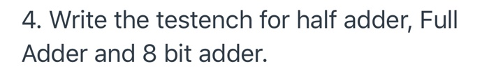 Solved Design an adder of two 8 bit numbers, that outputs | Chegg.com