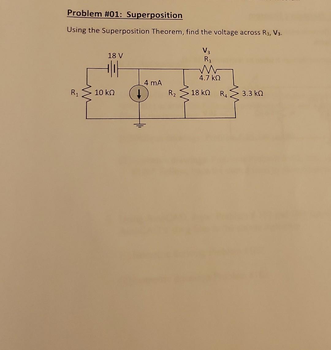 [Solved]: I need help solving! TIA Using the Superposit