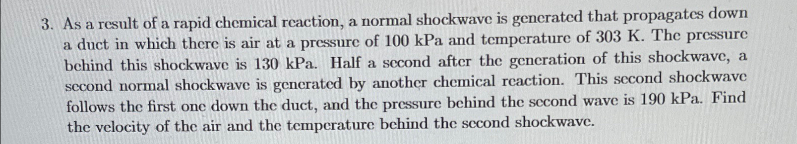Solved As a result of a rapid chemical reaction, a normal | Chegg.com