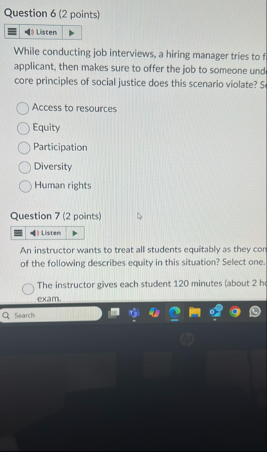 Solved Question 6 (2 ﻿points) While conducting job | Chegg.com