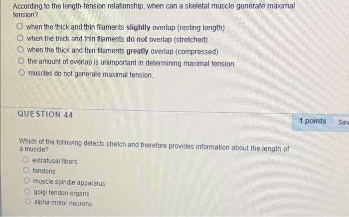 Solved What controls contraction of extrafusal muscle | Chegg.com