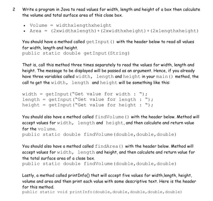 Solved 1 Write a program in Java to read values for base and | Chegg.com
