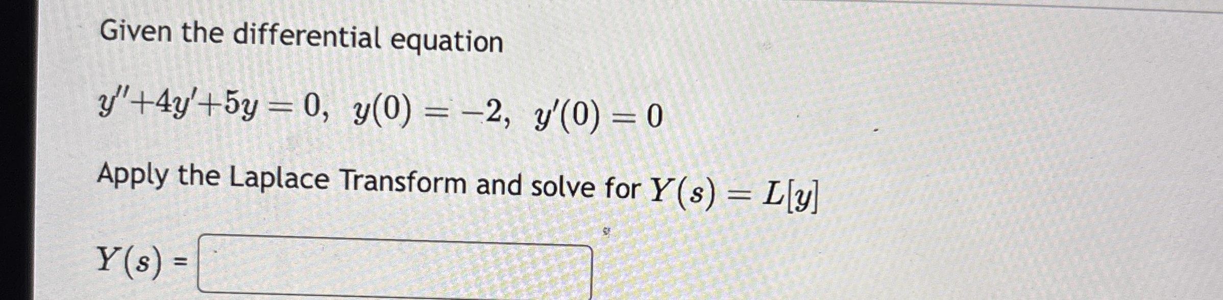 Solved Given the differential | Chegg.com