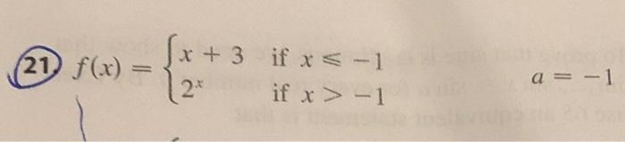 Solved 19-24 Explain why the function is discontinuous at | Chegg.com
