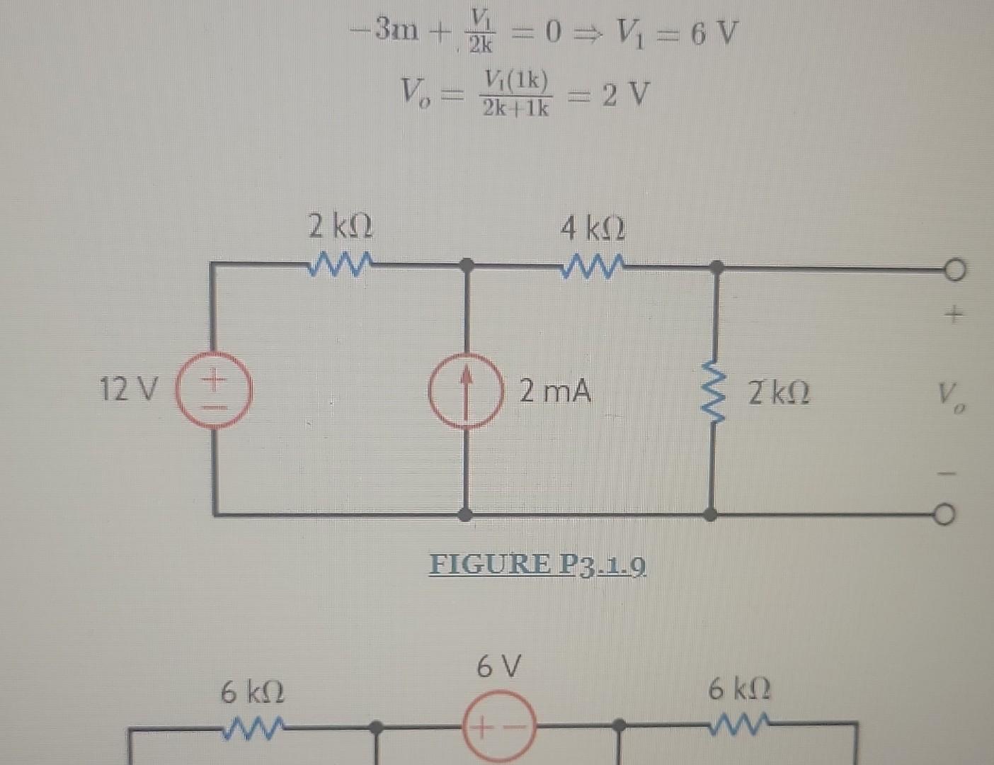 Solved Use nodal analysis to find Vo in the circuit in | Chegg.com