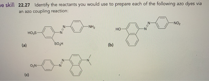 Solved me skill 22.27 Identify the reactants you would use | Chegg.com