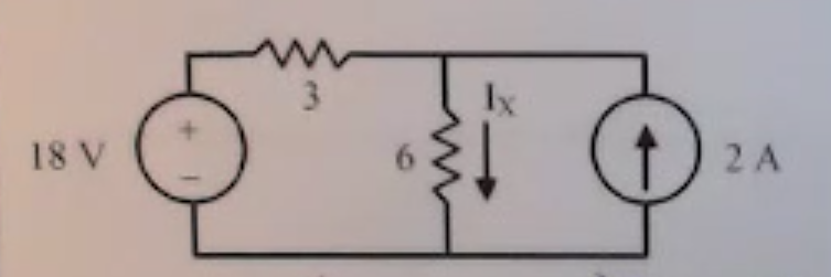Solved Determine Ix Using Source Transformation Method Do 8319