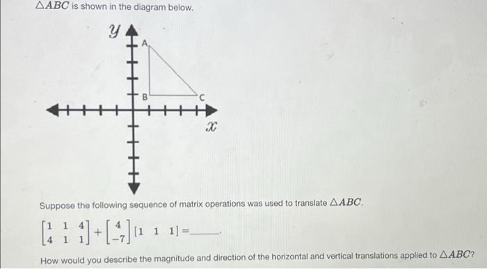 [Solved]: AABC is shown in the diagram below. Y B X Suppose
