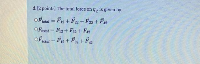 Solved Problem 2. [20 points] Four-point charges are located | Chegg.com