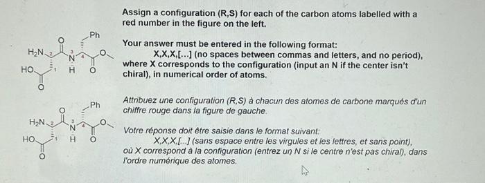 Solved Assign a configuration (R,S) for each of the carbon | Chegg.com