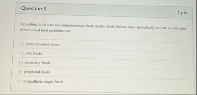 Solved Question 51 ﻿ptsAccoeding to the core and | Chegg.com