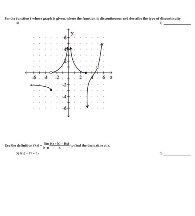 Solved For the function f whose graph is given, where the | Chegg.com