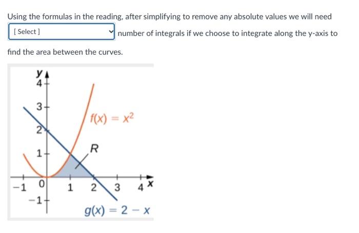 Solved If we choose to integrate along the y-axis to find | Chegg.com