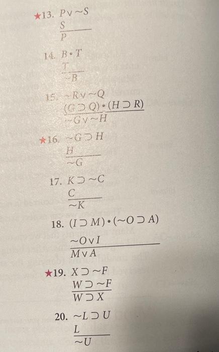 Solved 2. Interpret the following symbolized arguments in | Chegg.com