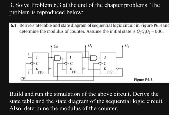 Solved 3. Solve Problem 6.3 at the end of the chapter | Chegg.com