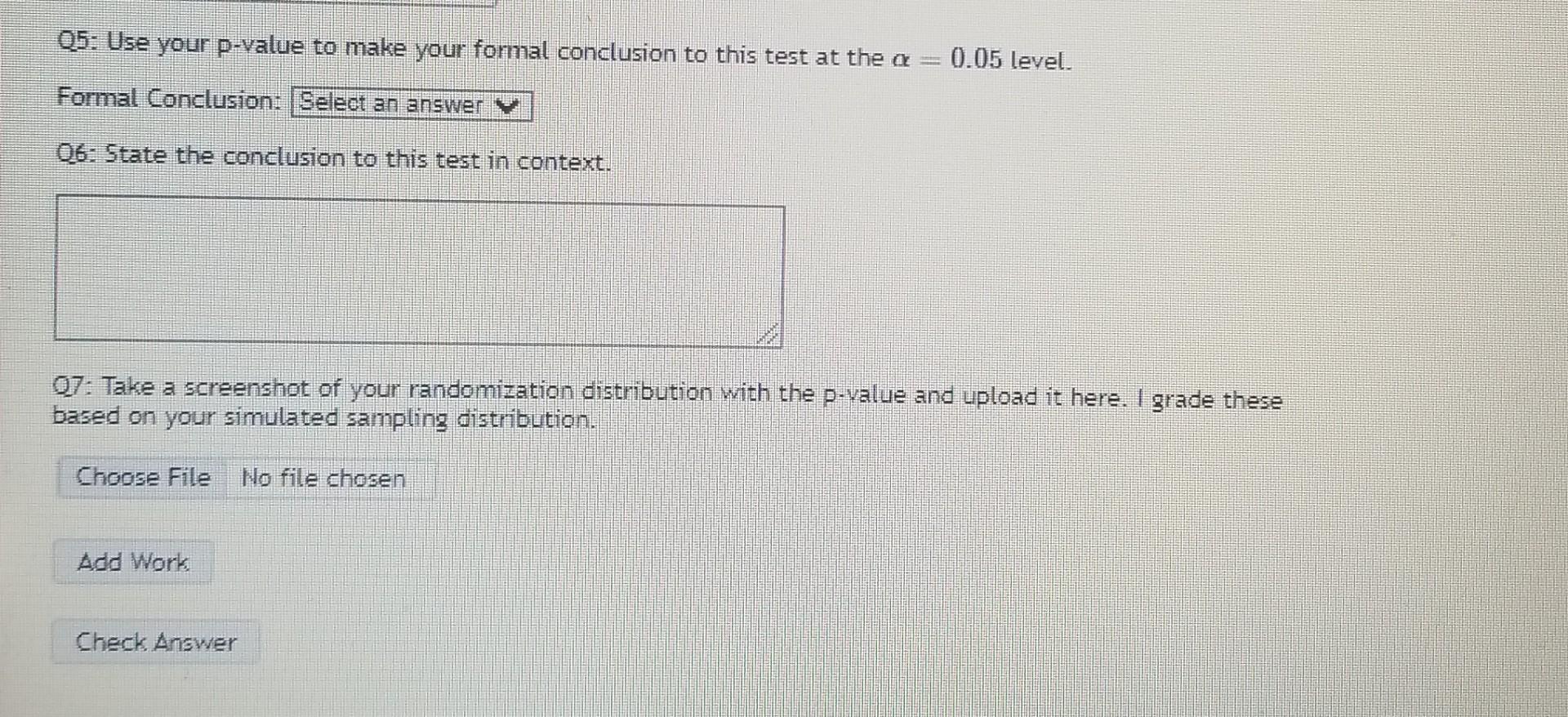 Question 1 For This Question You Ll Be Using Statkey