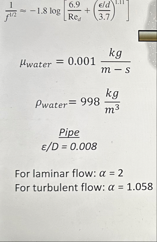 Solved Water flows through the piping system shown above | Chegg.com