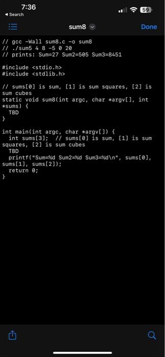 Solved \#!/bin/bash for i in {1..8}; do echo ========= sum | Chegg.com