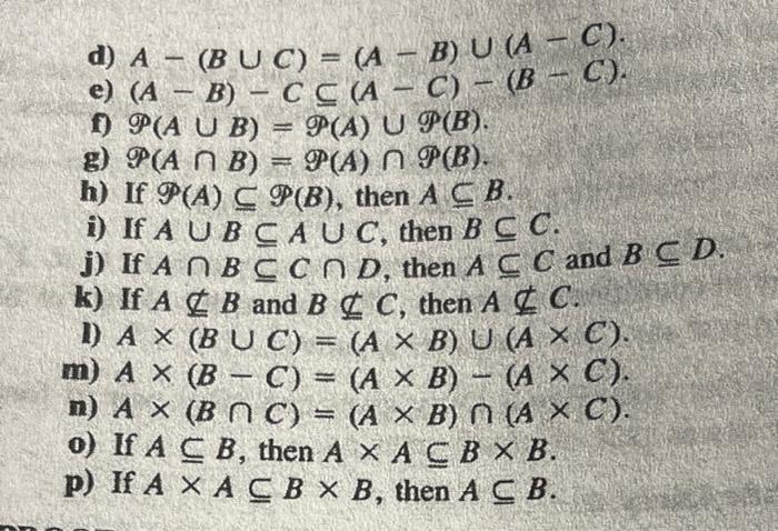 Solved 5. Prove or disprove each of the following formulas | Chegg.com