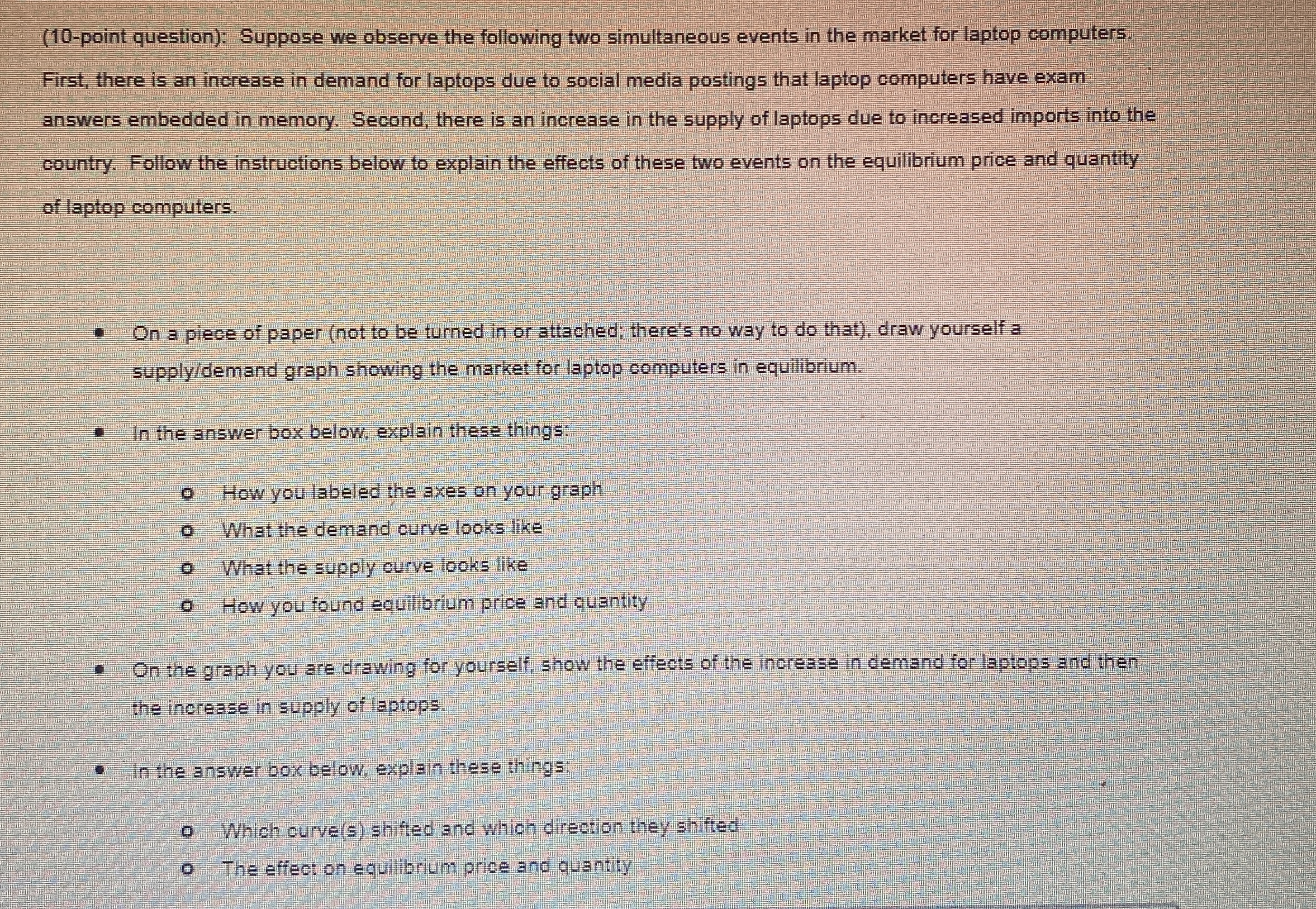 Solved (10-point question): Suppose we observe the following | Chegg.com