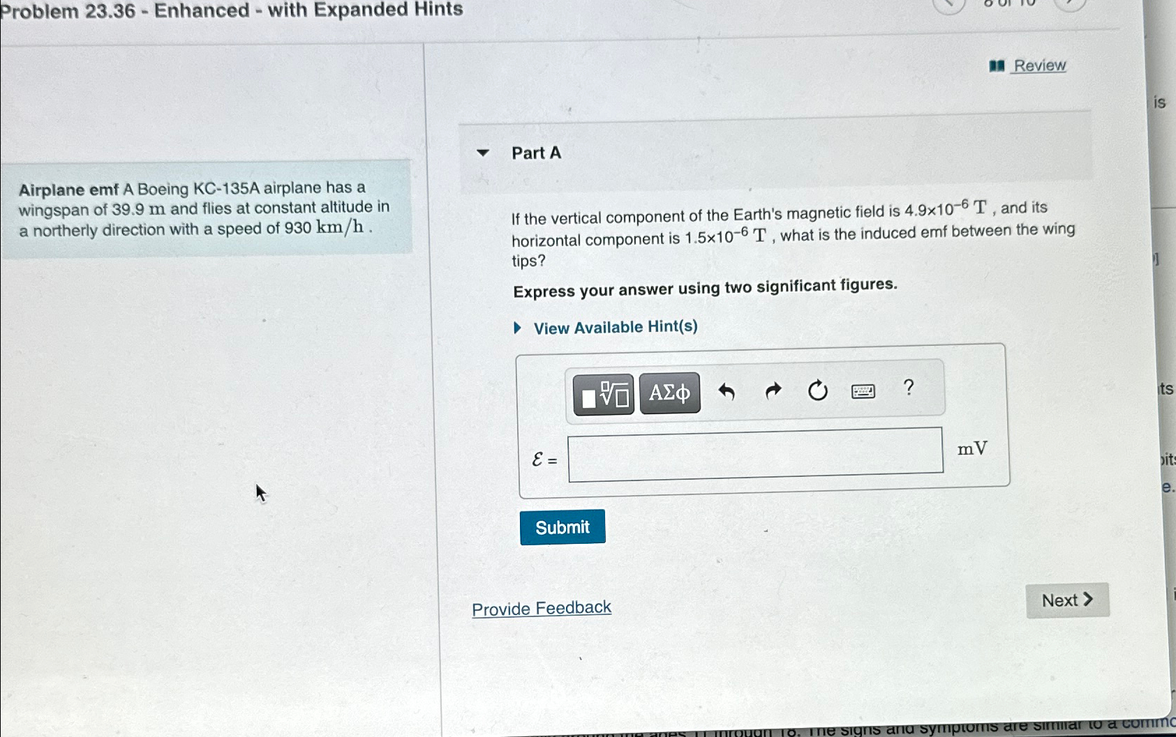 Solved Problem 23.36 - ﻿Enhanced - ﻿with Expanded | Chegg.com