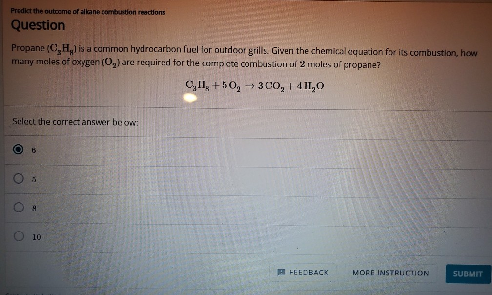 Solved Predict the outcome of alkane combustion reactions | Chegg.com Solved Predict the outcome of alkane combustion reactions | Chegg.com