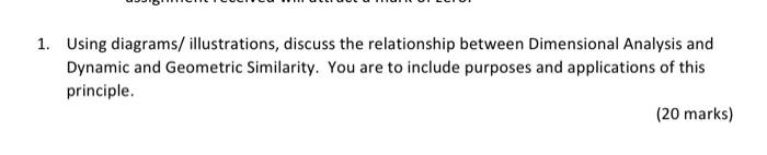 Solved 1. Using diagrams/ illustrations, discuss the | Chegg.com
