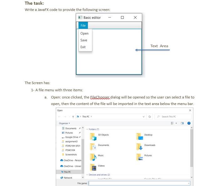 Solved Important Notes • Create a Java project starting by | Chegg.com