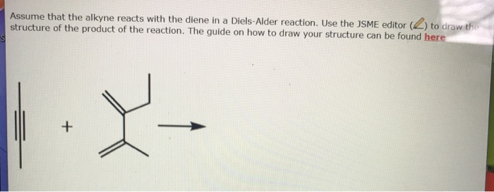 Solved Assume that the alkyne reacts with the diene in a | Chegg.com