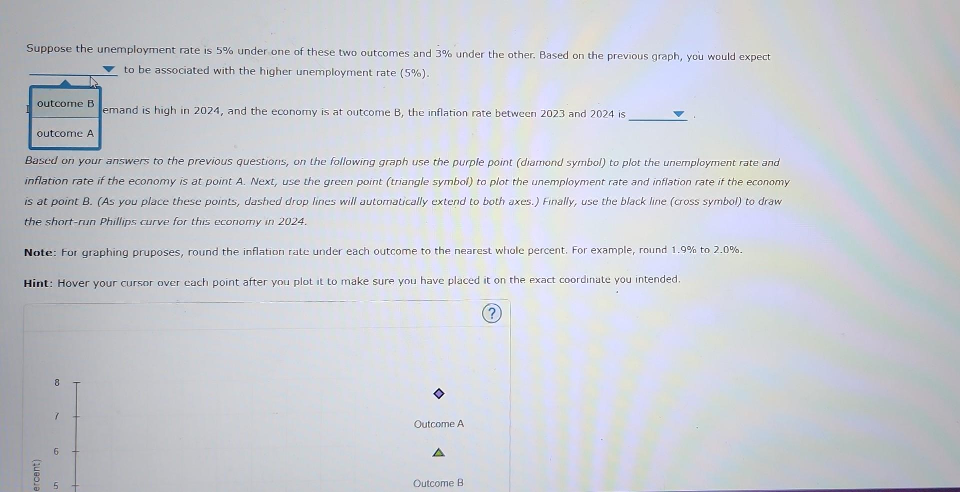 Solved In the year 2023 , aggregate demand and aggregate | Chegg.com