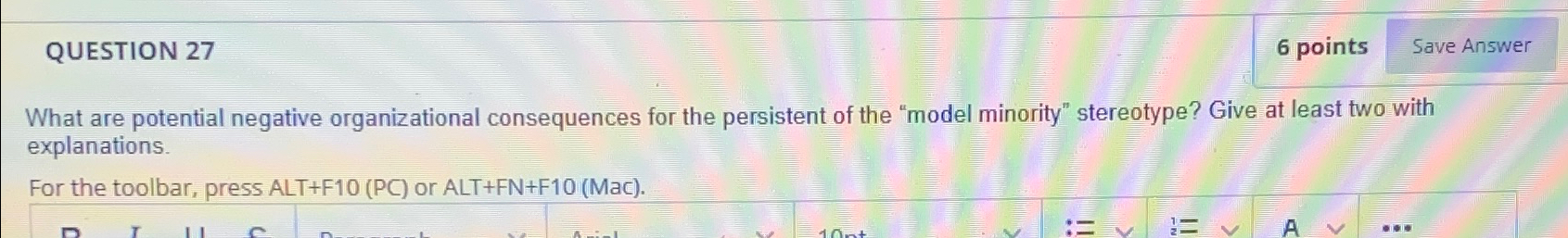 Solved QUESTION 276 ﻿pointsWhat are potential negative | Chegg.com