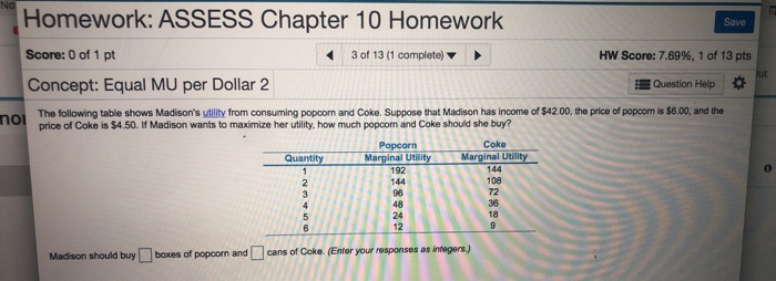 Solved Homework Assess Chapter 10 Homework Save 3 Of 13 1