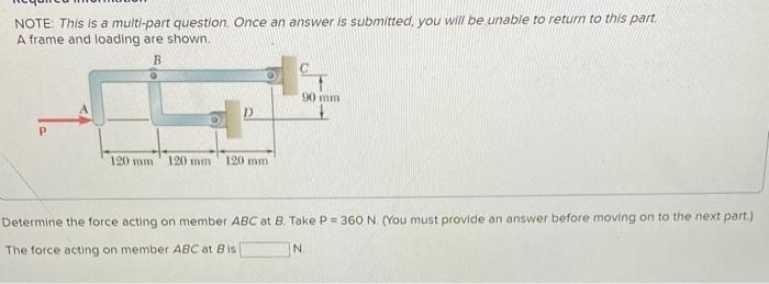 Solved NOTE: This is a multi-part question. Once an answer | Chegg.com