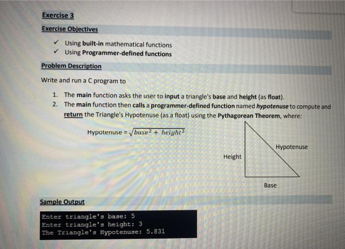 Solved Exercise 3 Exercise Objectives Using Built In 1794