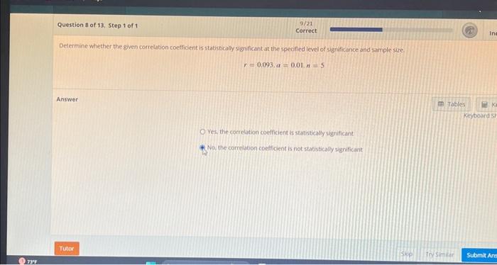 Solved Determine whether the given correlation is | Chegg.com