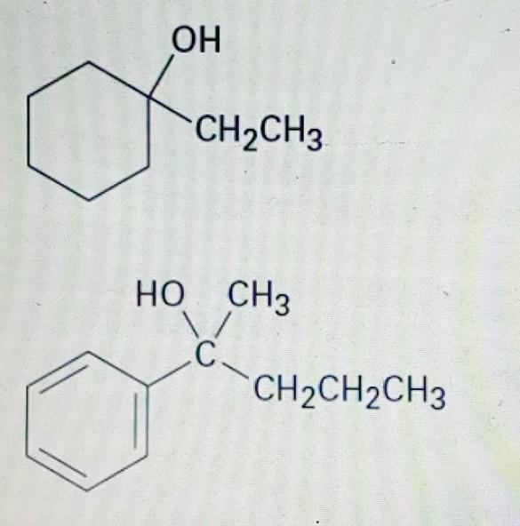 Solved ОН CH2CH3 НО СН3 \/ CH2CH2CH3 C | Chegg.com