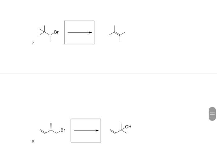 Solved Fill in the boxes for the following reactions. - For | Chegg.com
