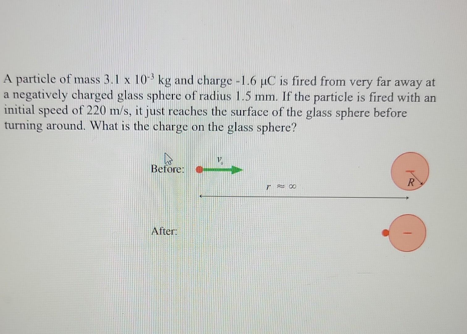 [solved] A Particle Of Mass 3 1 Times 10 { 3}