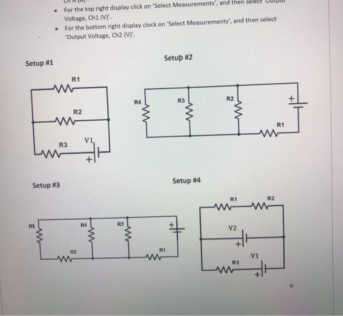 Solved Analysis of Kirchhoff's Rules Lab Name Group#_ | Chegg.com