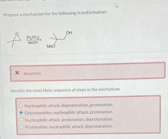Solved ws Propose a mechanism for the following | Chegg.com