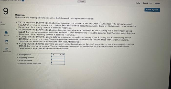 Solved Required: Determine the missing amounts in each of | Chegg.com