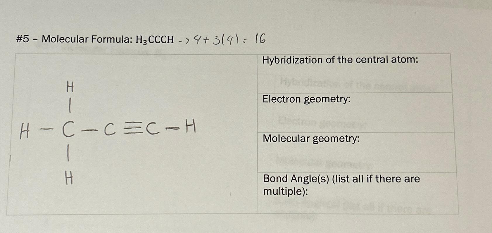 Solved #5 - ﻿Molecular Formula: | Chegg.com