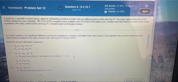 Homework: Problem Set 12 Question 6, 12.2.18-T 2 HW | Chegg.com