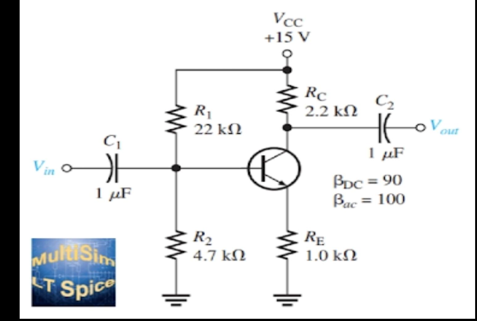 Solved Determine the following values for the amplifier in | Chegg.com