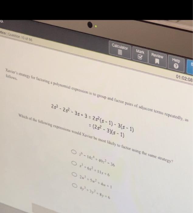 Solved 2s3−2s2−3s+3=2s2(s−1)−3(s−1)=(2s2−3)(s−1) | Chegg.com