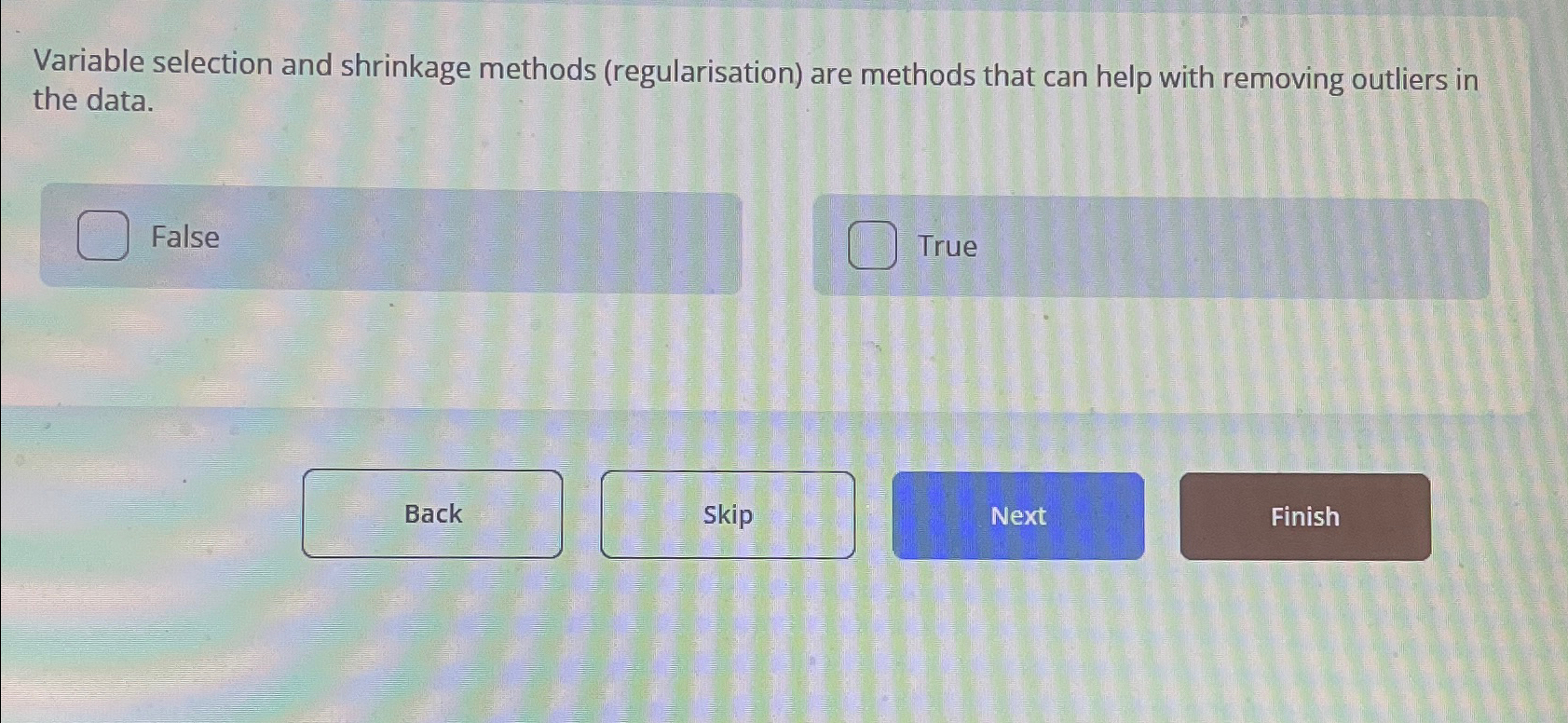 Solved Variable selection and shrinkage methods | Chegg.com