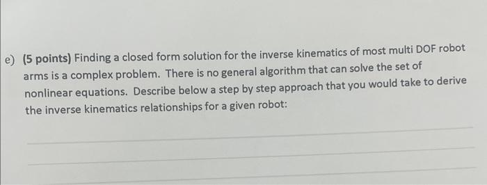Solved (5 points) Finding a closed form solution for the | Chegg.com