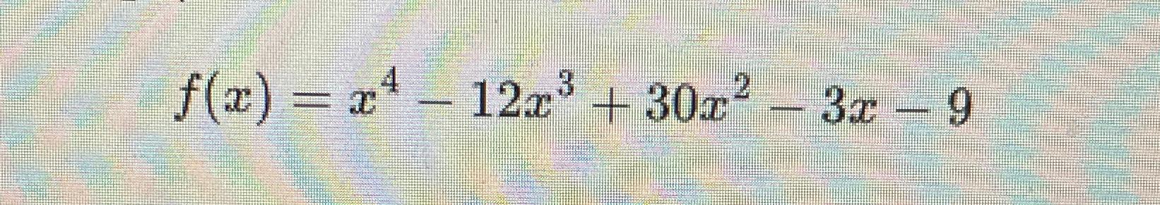 Solved Find the x values where f has an inflection point | Chegg.com