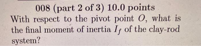 Solved A uniform rod, supported and pivoted at its midpoint, | Chegg.com